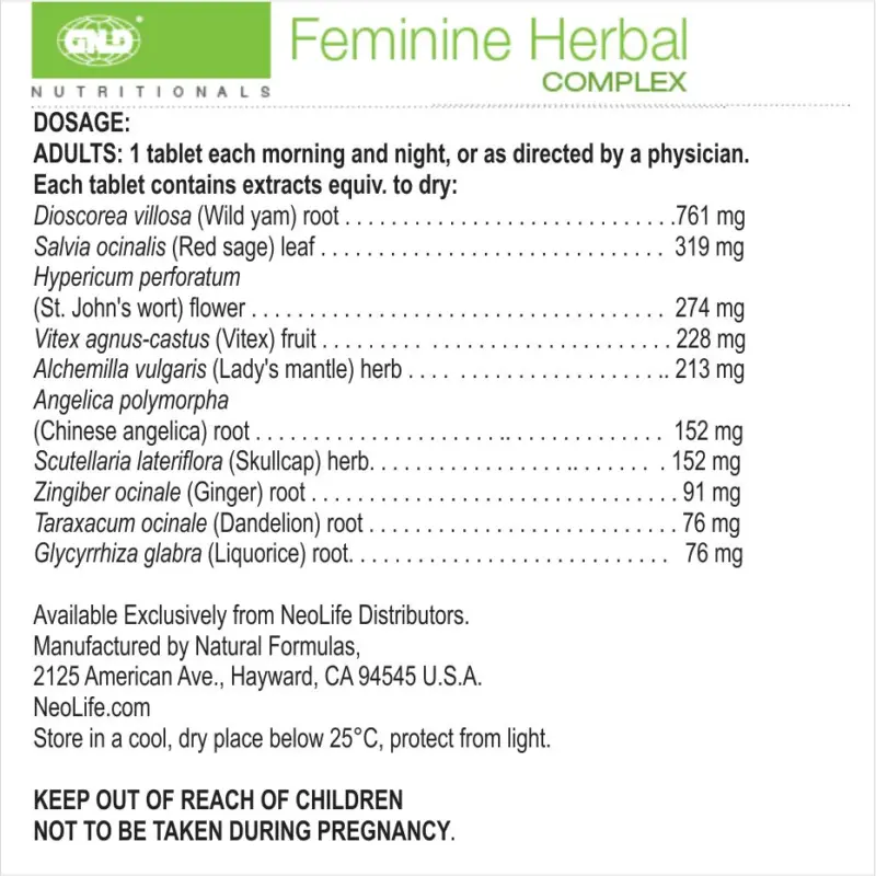 Feminine Herbal Complex
